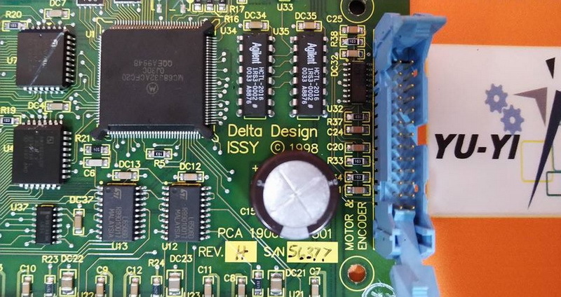 DELTA DESIGN 1906925-501 MOTOR & ENCODER PCA BOARD - 裕益科技自動化設備可程式編碼器PLC ...